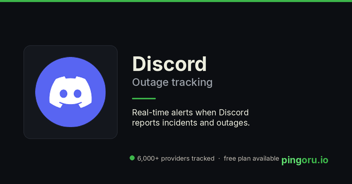Discord: Increased API Errors — May 8, 2026 · Pingoru